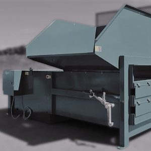 SVS "Electric Drive" static screw compactor - Compact and Bale