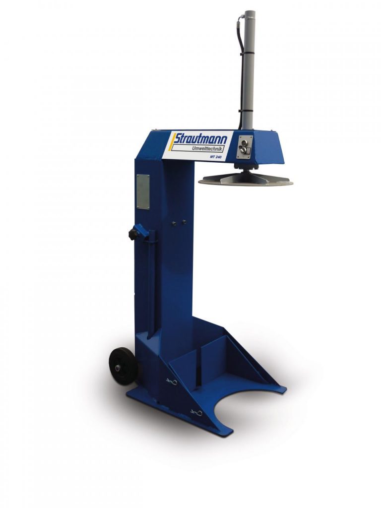 MT240 240 litre in bin compactor - Compact and Bale