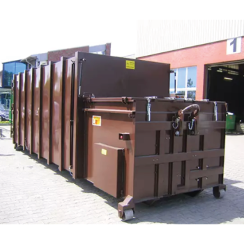 SPS "Electric Drive" roro portable screw compactor - Compact and Bale